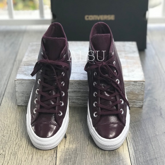Converse | Shoes | Nwt Converse Ctas Hi Dark Sangria W Authentic | Poshmark